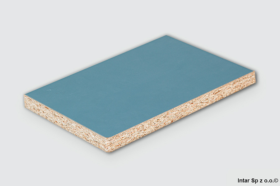 Płyta wiórowa laminowana, 0244 SU, Petrol, Gr. 18 mm, 2800x2070 mm ...