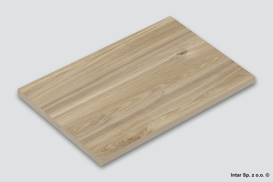 Blat roboczy Slim Line, K358 PW, Dąb Castello Miodowy, 12x1300x4100 mm, 1str., KRONOSPAN \ Intar.pl