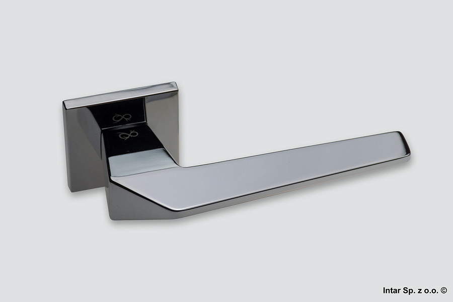 Klamka Ice Fit, KCE 700, Rozeta kwadratowa, Chrom, INFINITY LINE \ Intar.pl