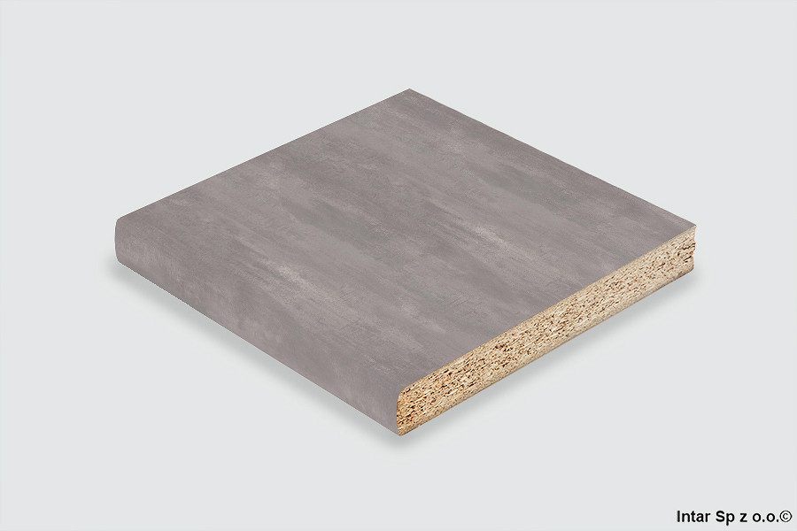 Blat roboczy postforming, 44375 DP, Beton Perłowy Szary, 38x900x4100 mm ...