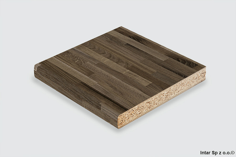 Blat roboczy postforming, K092 FP, Dąb Porterhouse Ciemny ...